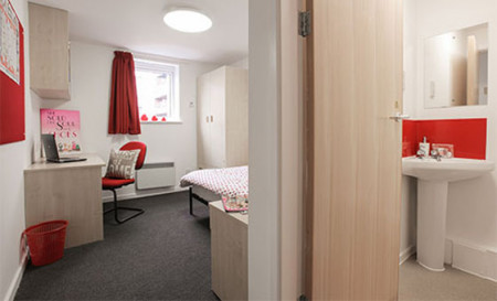 Classic En-Suite student 1 bed flat to rent on Atlantic Point Village ...