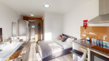 Studio Gold student flat to rent on Midland Way, Nottingham, NG7 3LP ...