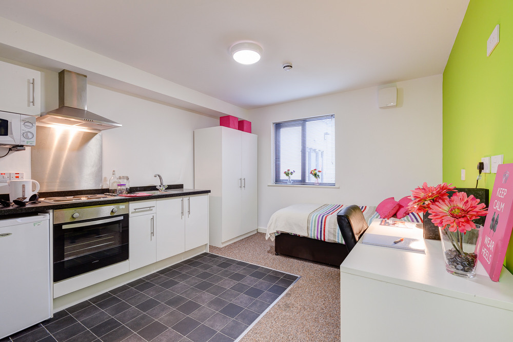 Premium Studio - Single Bed student flat to rent on Portobello Lane ...