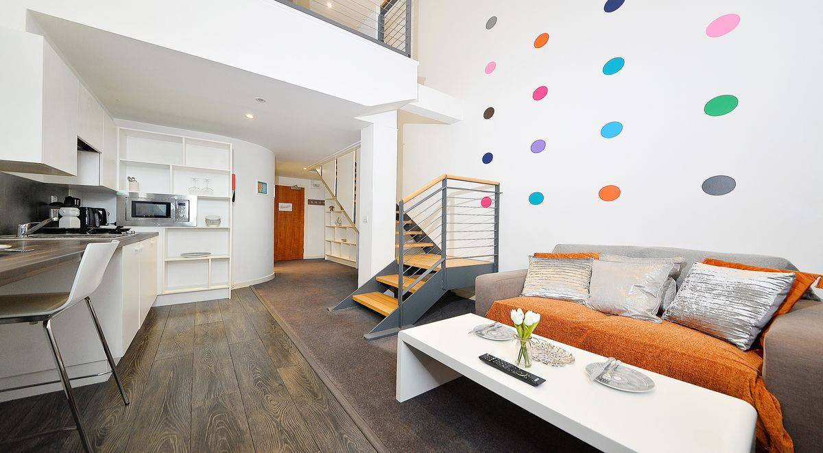 Split Level Studio student flat to rent on Port Dundas Place, Glasgow ...