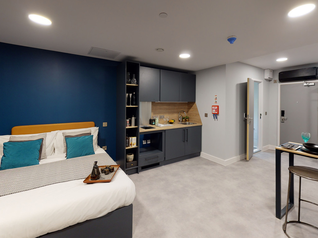 Student studio flat to rent on Traffic Street, Nottingham, NG2 1NE ...