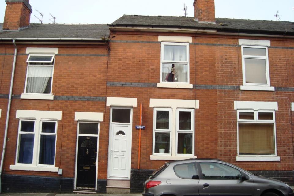 3 bed student house to rent on Howe Street, Derby, DE22 3ER | StuRents