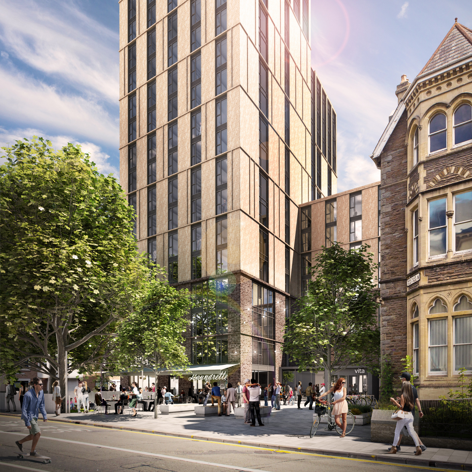 Classic Plus Studio student flat to rent on Park Place, Cardiff, CF10 ...