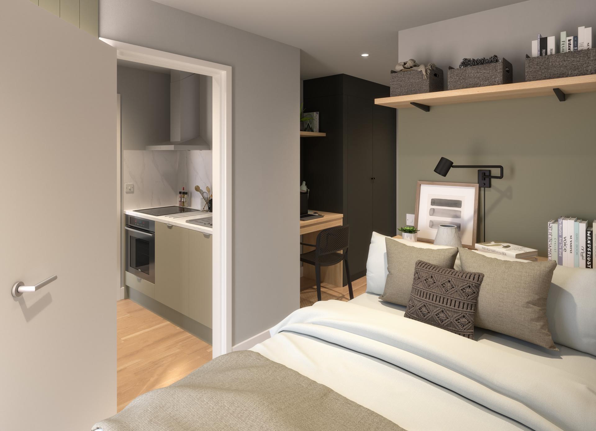 Classic Ensuite, Penthouse student flat to rent on Upper Duke Street ...