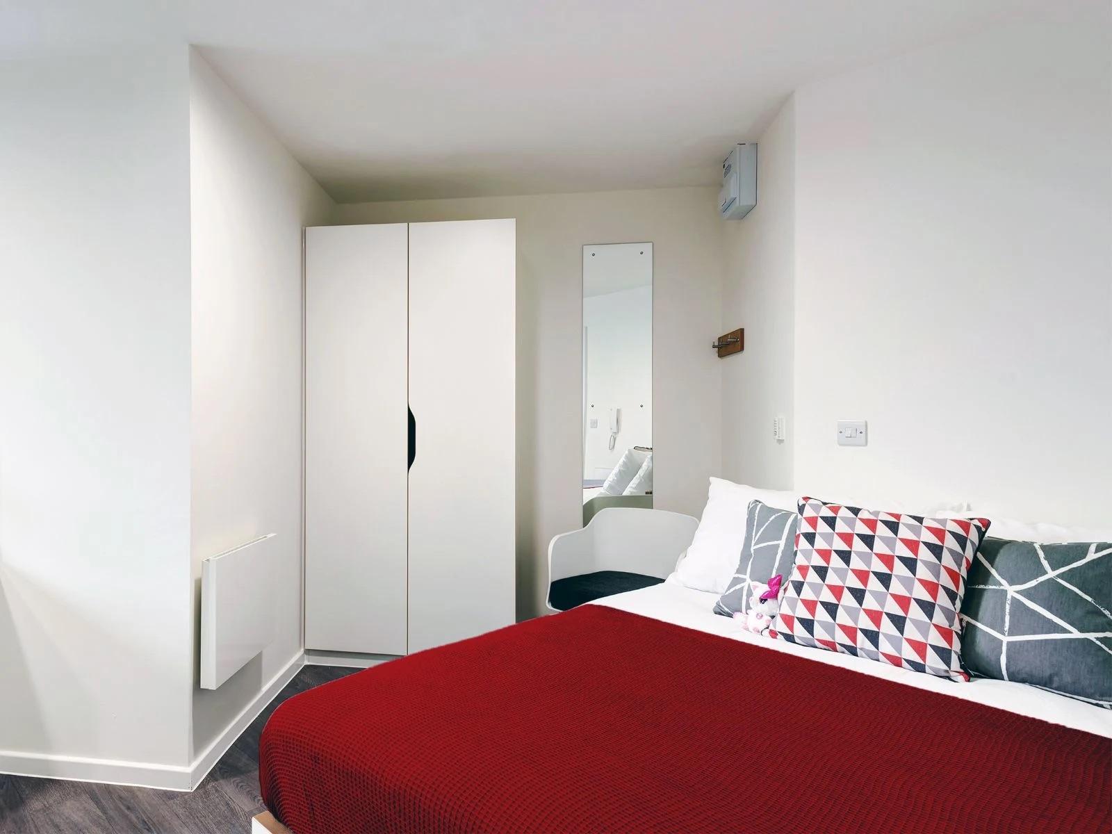 Gold Studio student flat to rent on New Bridewell, Nelson Street ...